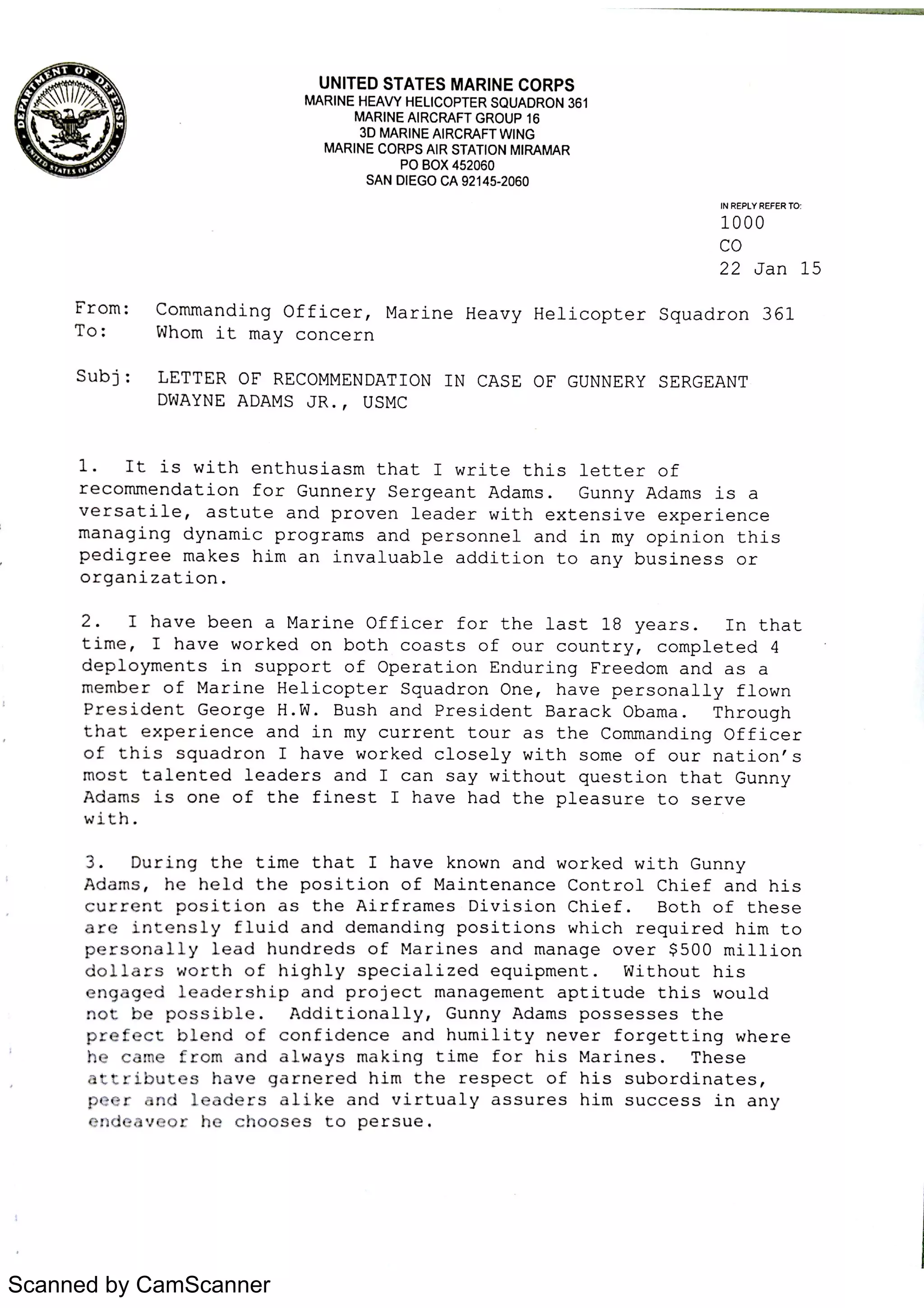 Letter of Recommendation | PDF