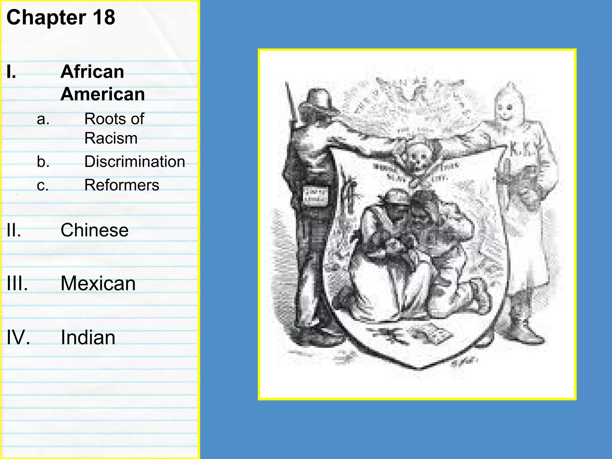 lecture 18 on discrimination in the gilded age | PPT