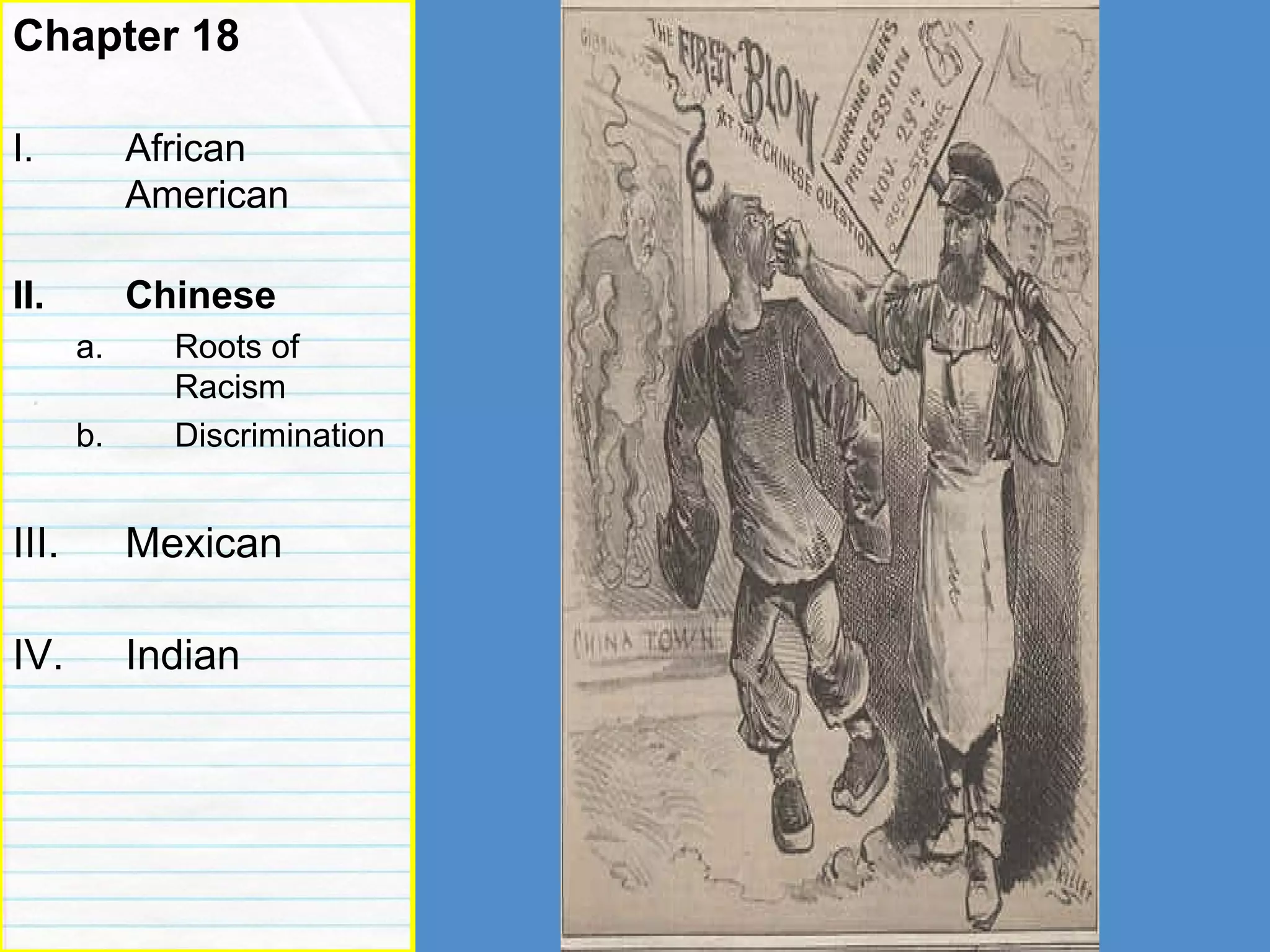 lecture 18 on discrimination in the gilded age | PPT