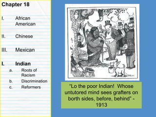 lecture 18 on discrimination in the gilded age | PPT