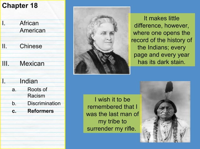 lecture 18 on discrimination in the gilded age | PPT