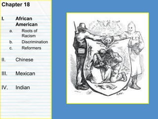 lecture 18 on discrimination in the gilded age | PPT