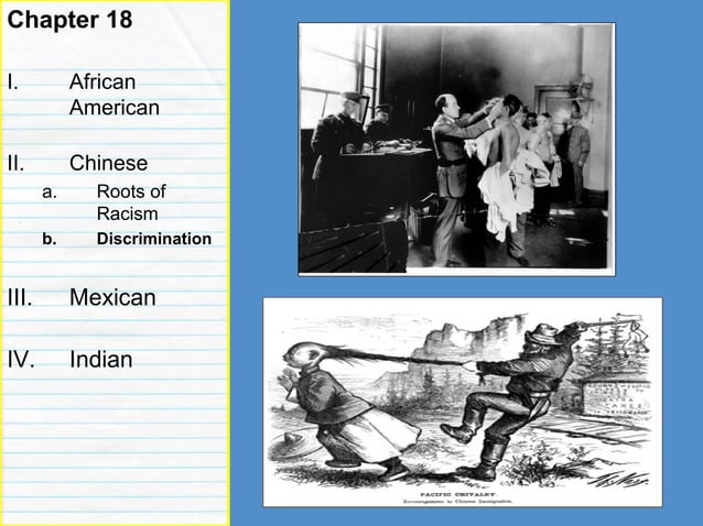 lecture 18 on discrimination in the gilded age | PPT
