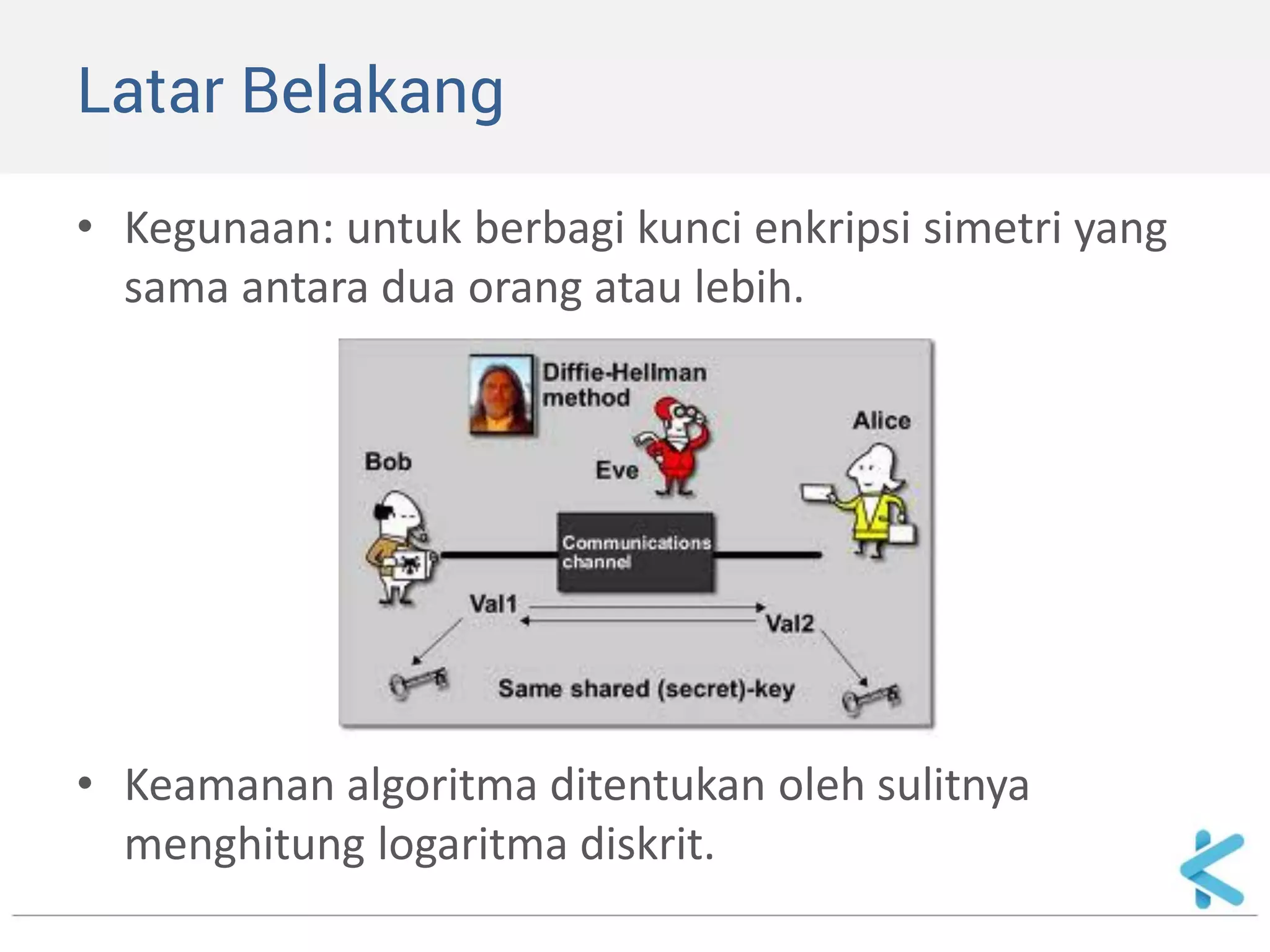 Kriptografi - Algoritma Diffie Hellman | PDF