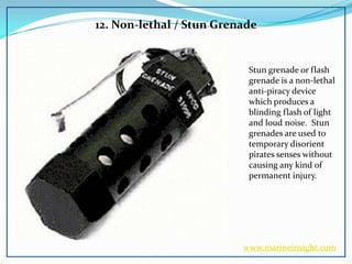 18 anti piracy weapons | PPTX