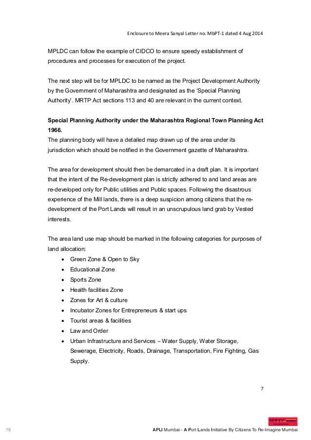 APLI Mumbai - A Port Lands Initiative By Citizens To Re-Imagine Mumbai