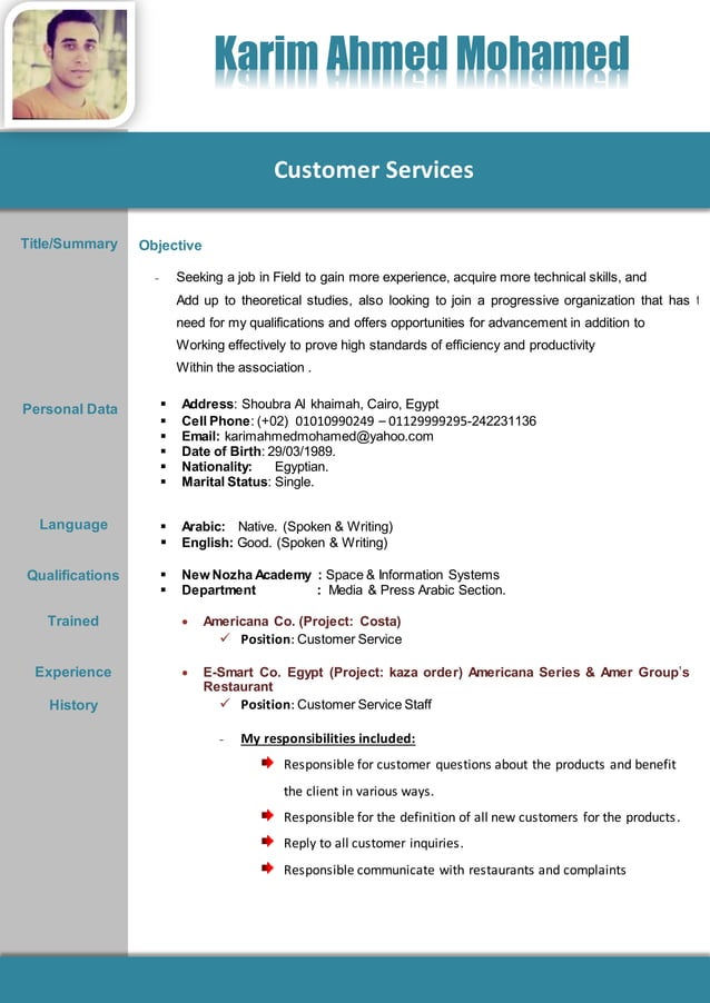 Curriculum Vitae Karim | PDF