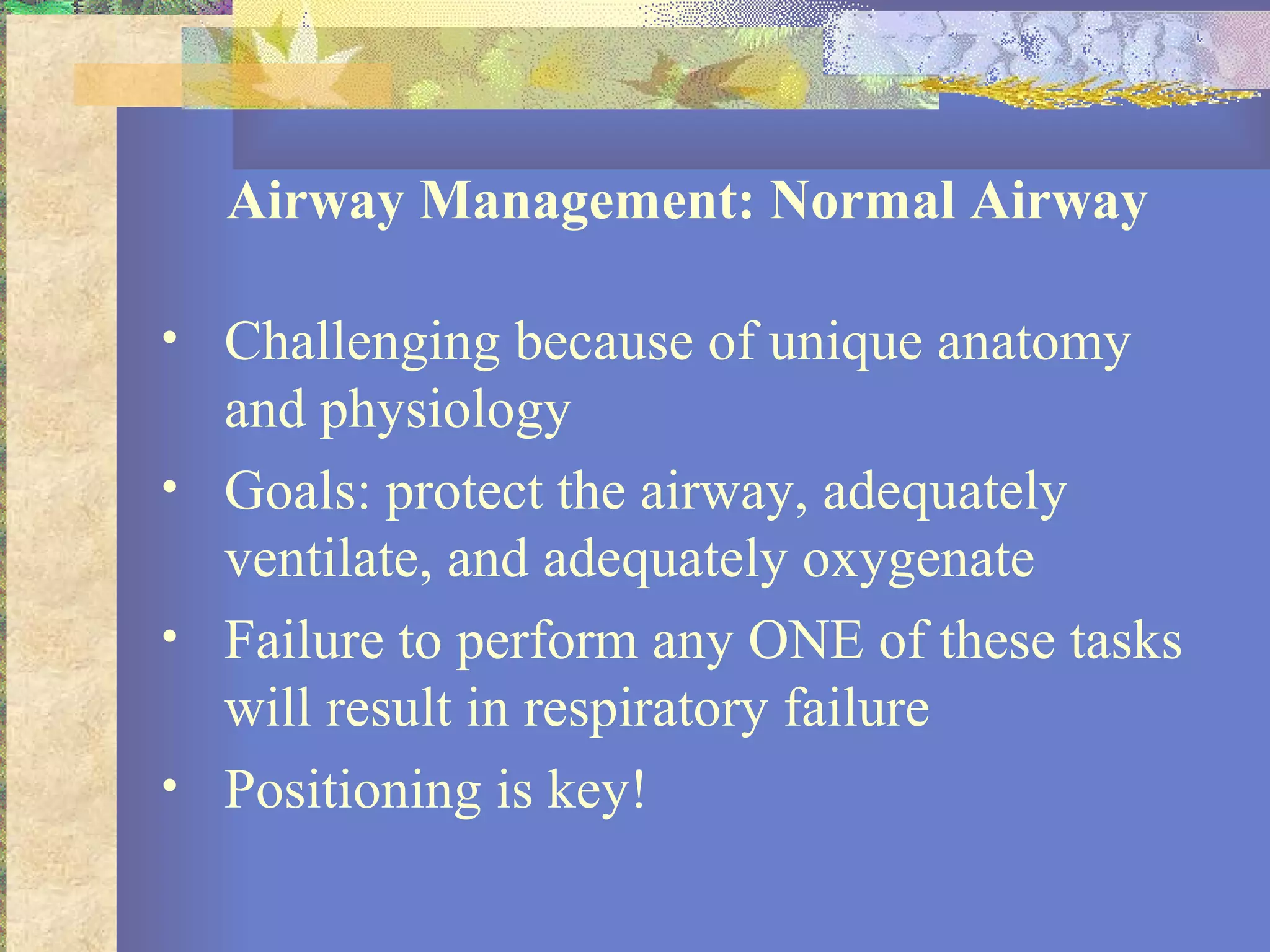 18basicsofpediatricairwayanatomyphysiologyandmanagement 100415234610 ...