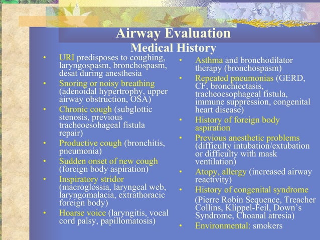 18 basics of pediatric airway anatomy, physiology and management | PPT ...