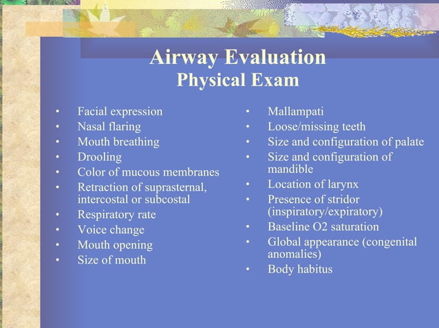 18 basics of pediatric airway anatomy, physiology and management | PPT ...