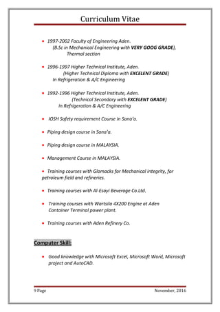 Mohd Mustafa CV | PDF