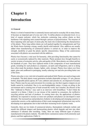 Prevention Of Plastic Pollution And Comparison With Paper | PDF