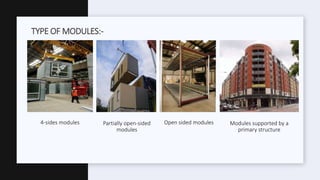 Modular Construction | PPTX