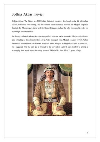 Jodhaa Akbar (2008) | DOCX