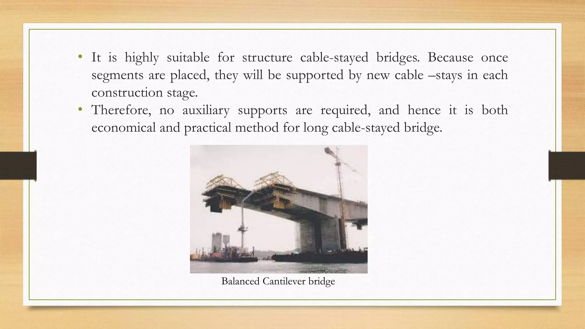 Balanced Cantilever Bridge | PPTX