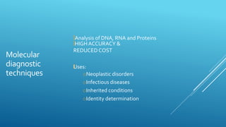 virulence assays - molecular diagnostic techniques | PDF