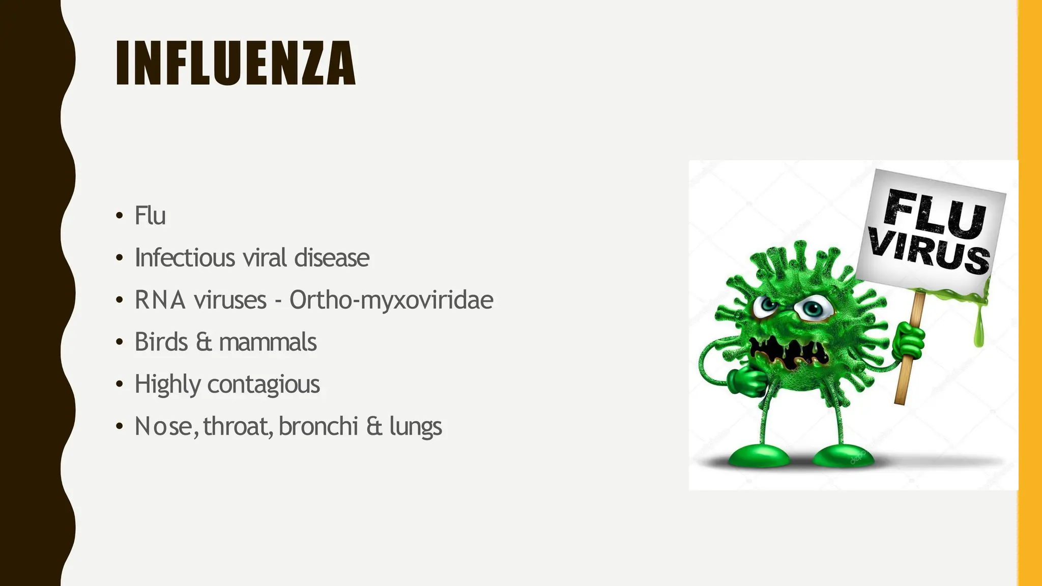 Influenza virus, types and its treatment | PDF