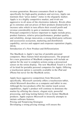 1 8Business ProposalMatthew De Point Apple Business .docx