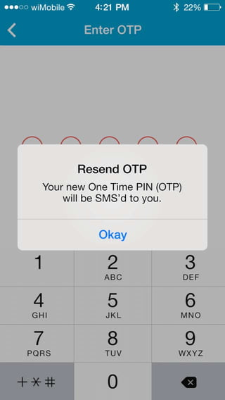 18[c] resend otp | PDF