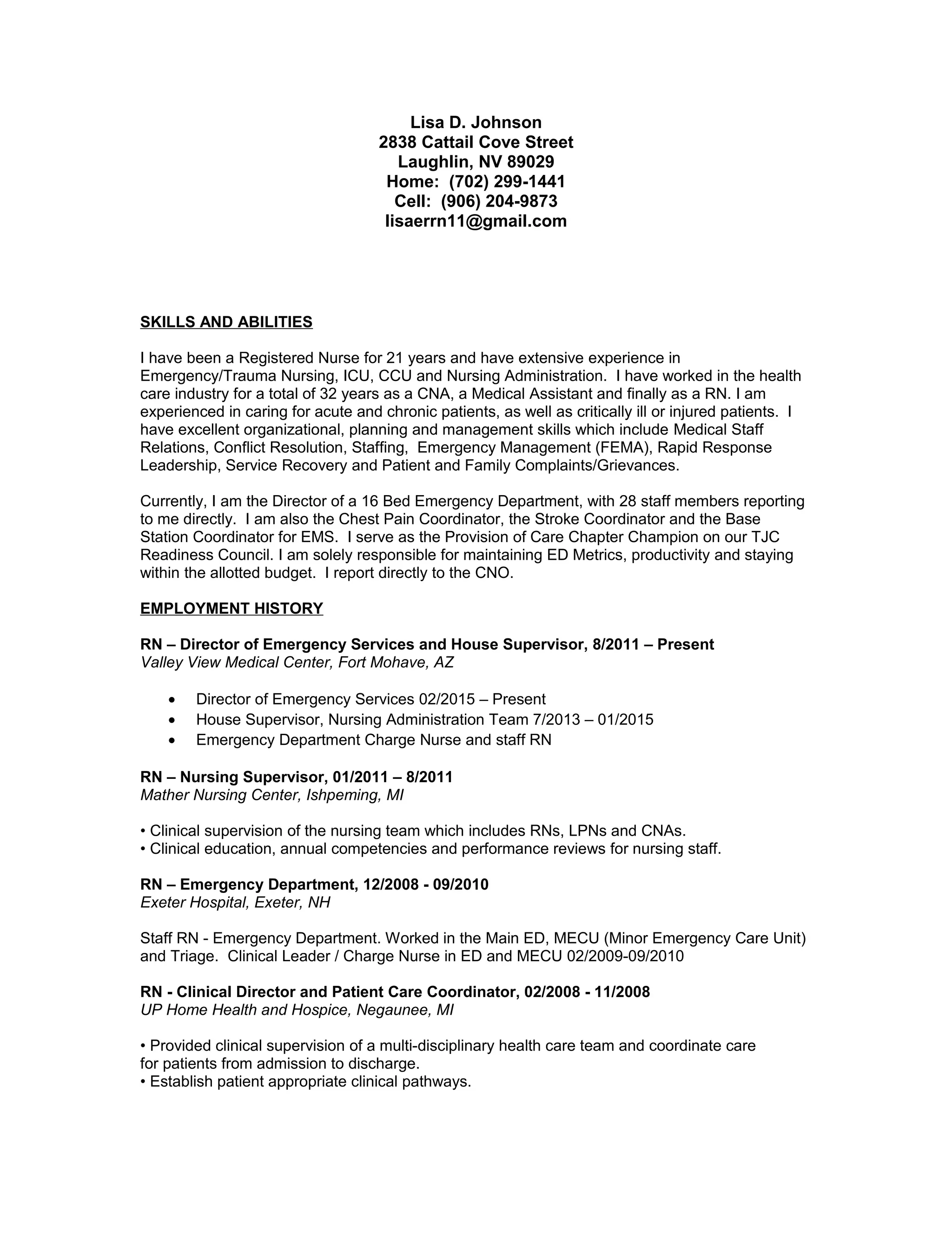 Lisa_Johnson_Resume 032816 | DOC