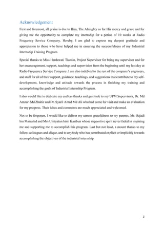 Internship Report | PDF