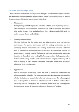 Internship Report | PDF