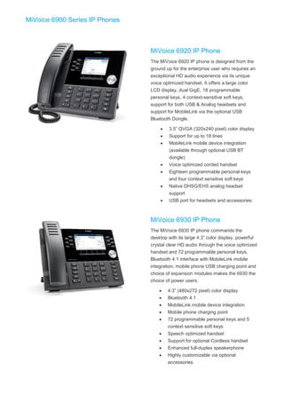 6900-family-brochure-English_0 | PDF | Computer Peripherals | Computing