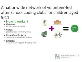 Code Club Inspire Workshop Corprate | PPT