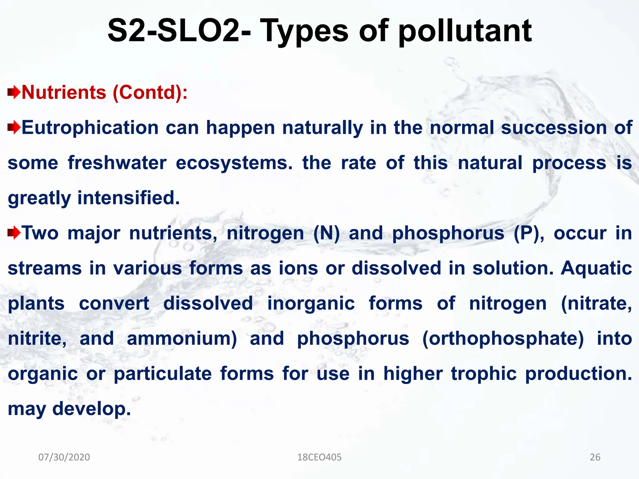 Unit 2 of water pollution and its management | PPTX
