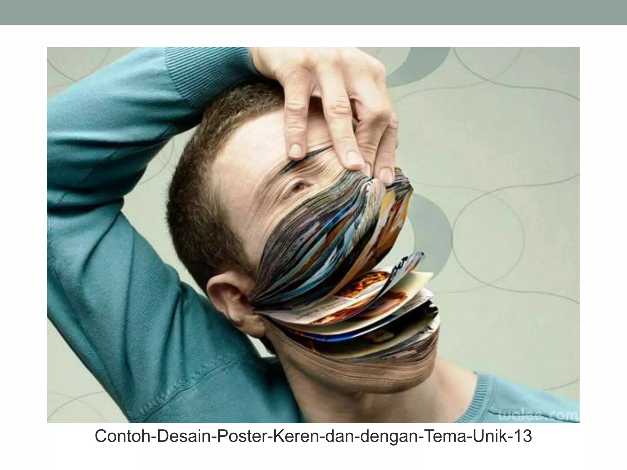 18 contoh desain poster keren dengan tema unik | PPT