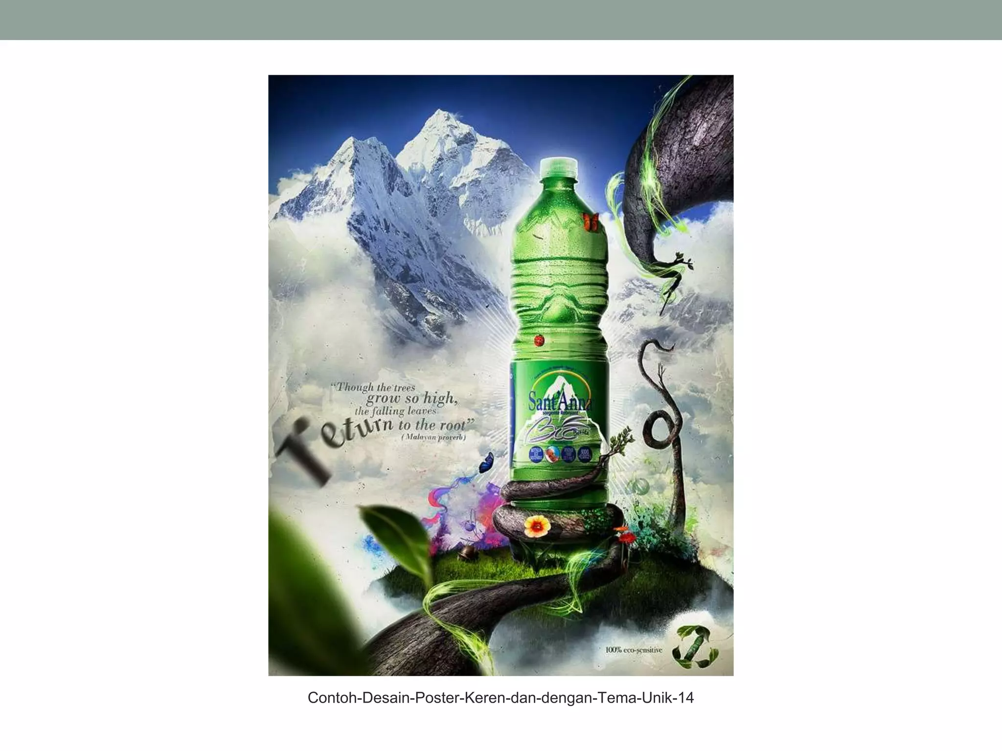 18 contoh desain poster keren dengan tema unik | PPT