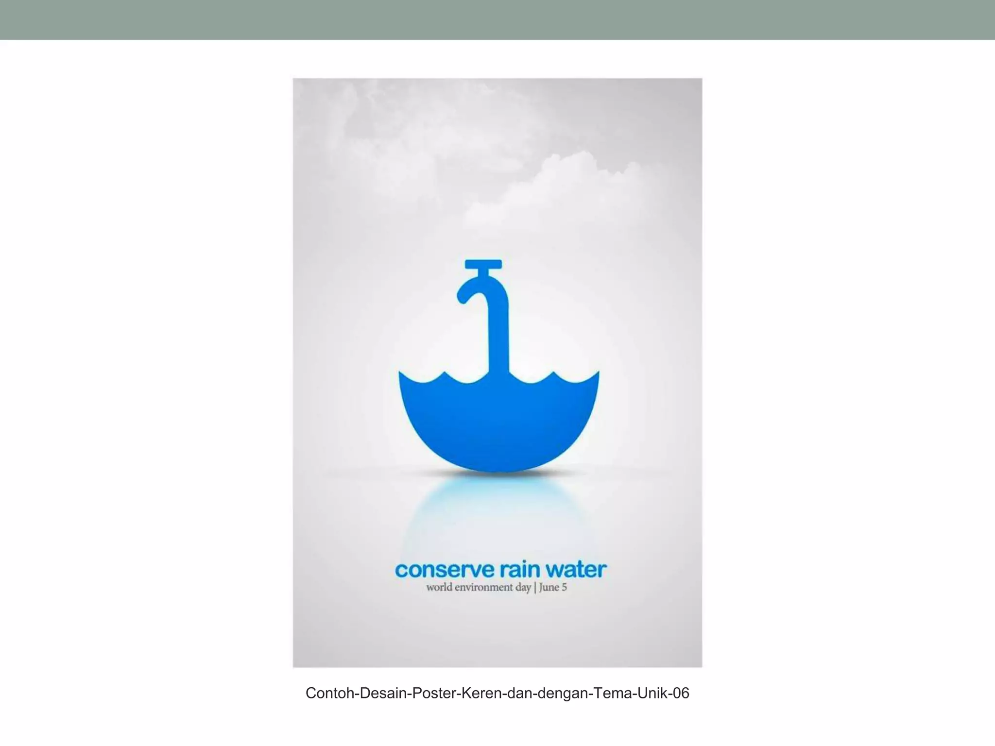 18 contoh desain poster keren dengan tema unik | PPT