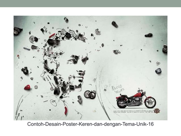 18 contoh desain poster keren dengan tema unik | PPT