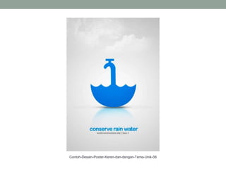 18 contoh desain poster keren dengan tema unik | PPT