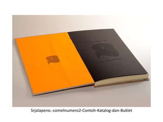 18 contoh katalog dan buklet dengan desain inspiratif | PPTX