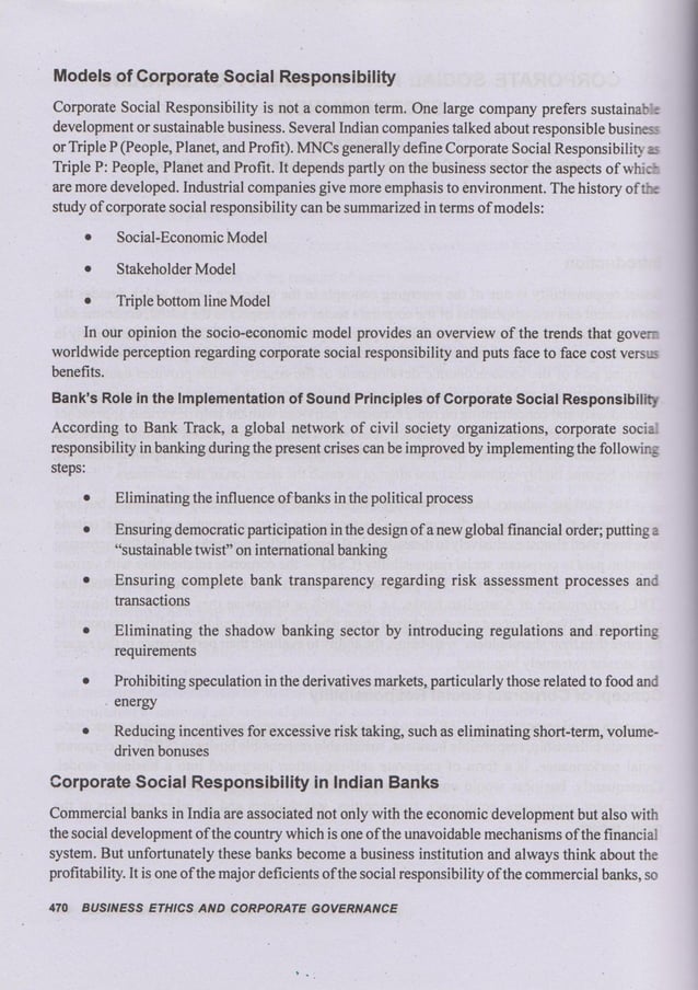 18 corporate social responsibility of banking sector in india | PDF