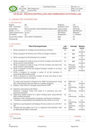 18CSL48.pdf | Computing | Technology & Computing