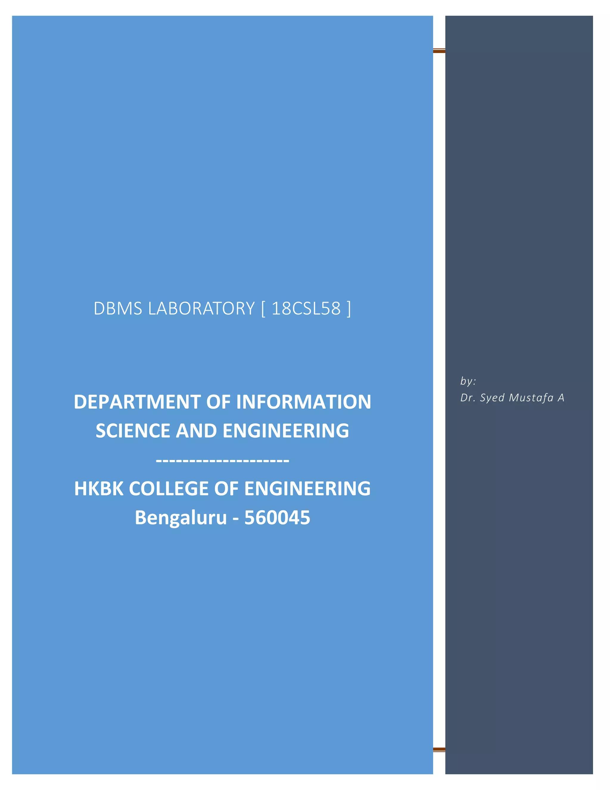 18CSL58 DBMS LAB Manual.pdf 18CSL58 DBMS LAB Manual.pdf