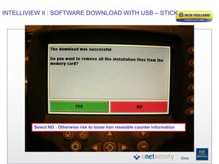 18 CX CR software download intelliview.ppt