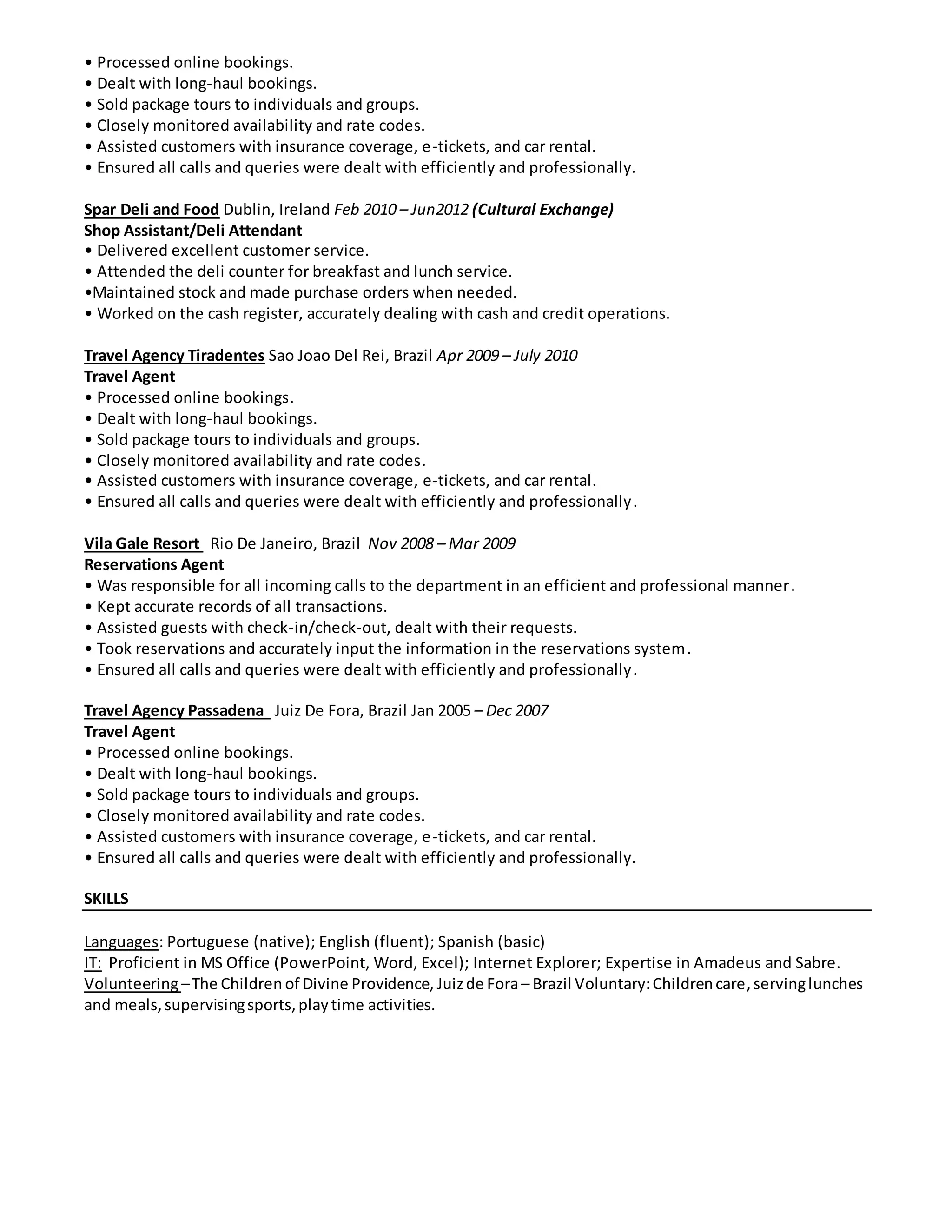 English CV CibeleAssis | PDF