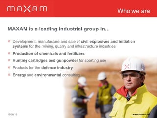PresentacionMAXAM_EN_F14 | PPT