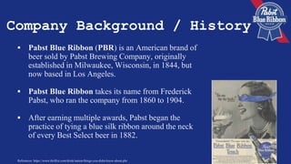 PBR Ad Campaign | PPTX