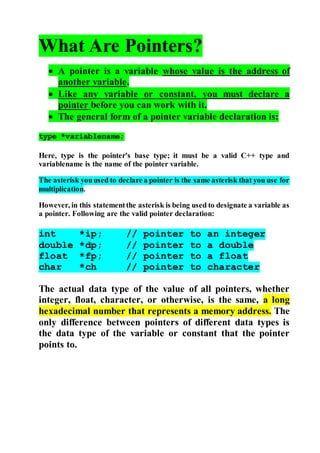 18 dec pointers and scope resolution operator | DOCX