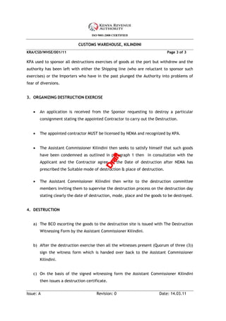 DESTRUCTION GUIDE | PDF