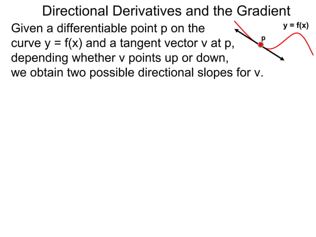 18 directional derivatives and gradient | PPT | Geography | Science