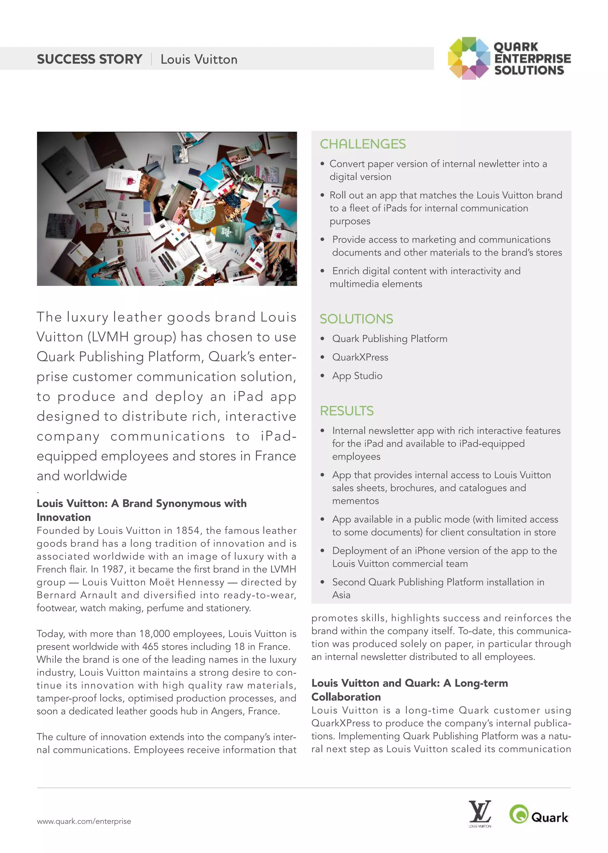 Louis Vuitton Digital Marketing Case Study | PDF