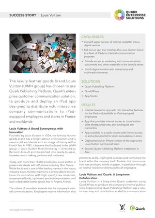 Louis Vuitton Digital Marketing Case Study | PDF