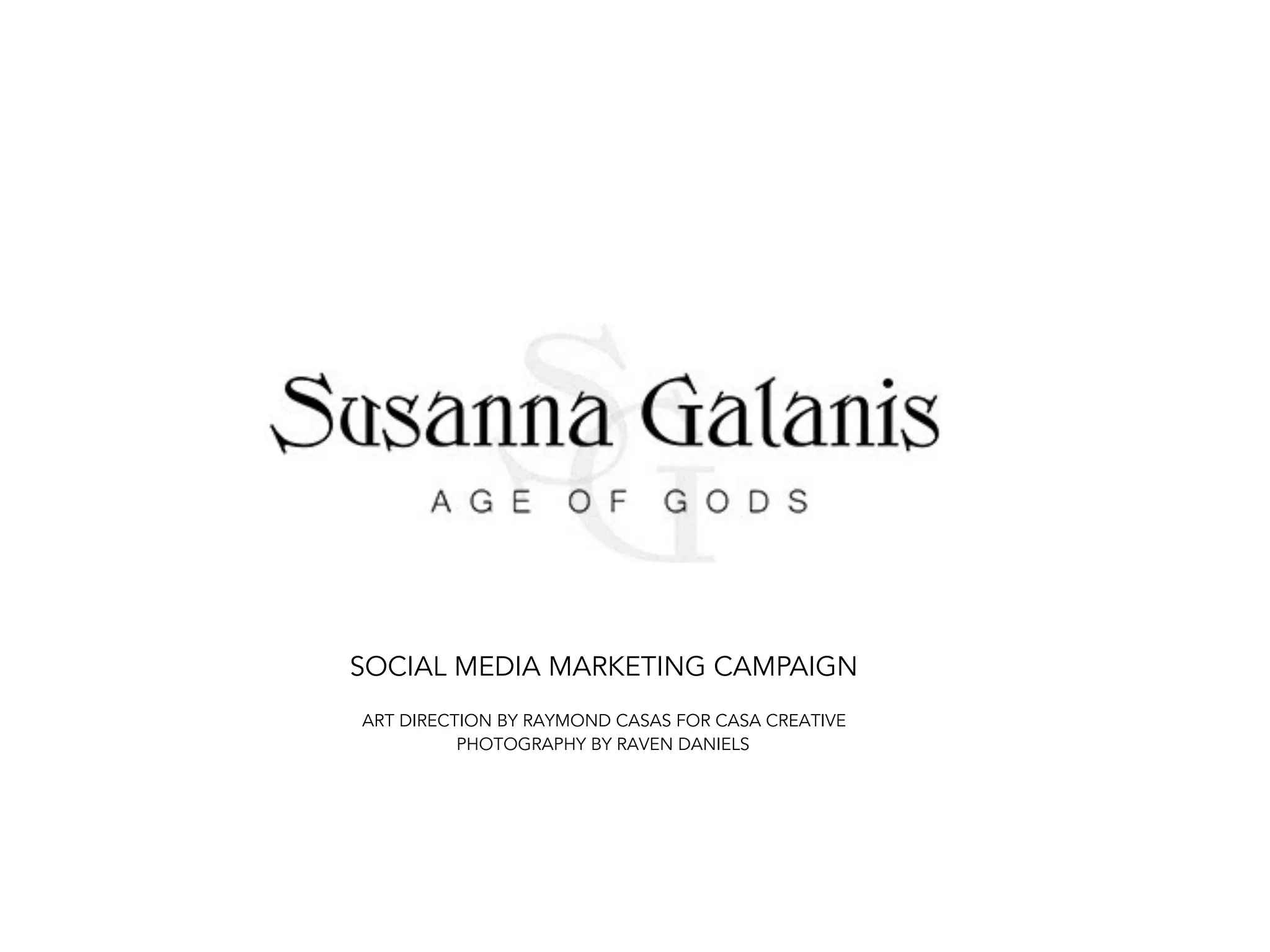 susanna galanis marketing | PDF