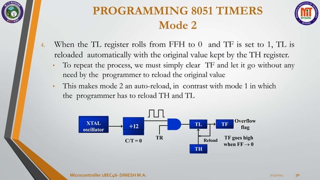 MICROCONTROLLER_ VTU_8051 TIMERS AND SERIAL PORTSModule3.pptx