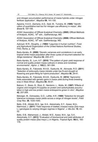 GENOTYPIC VARIATION IN ENDOSPERM PROTEIN, LYSINE AND TRYPTOPHAN ...